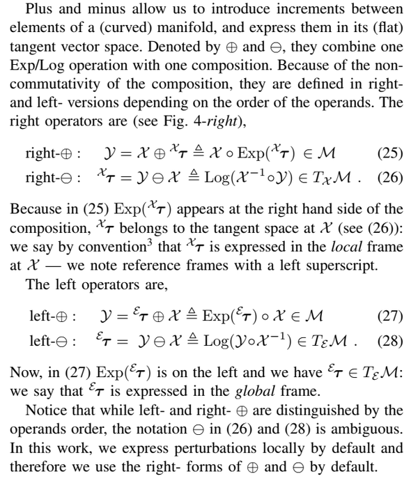 A micro Lie theory for state estimation in robotics笔记 - 知乎