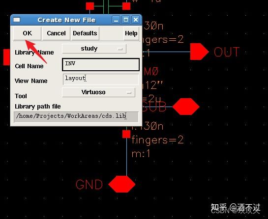 （七）反相器的版图绘制、DRC、LVS、PEX、后仿真笔记-----基于B站chris老师教学 - 知乎
