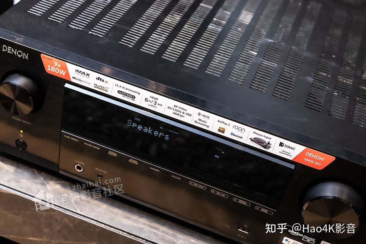 【评测】天龙 AVC-X3800H功放：顶级旗舰芯片 价格更低 - 知乎