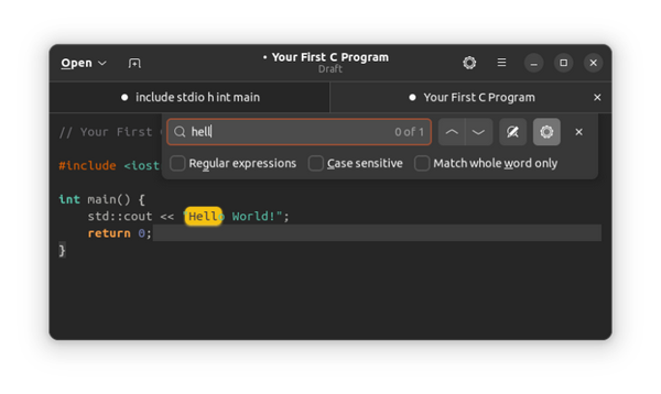 GNOME 新文本编辑器尝鲜 | Linux 中国 - 知乎