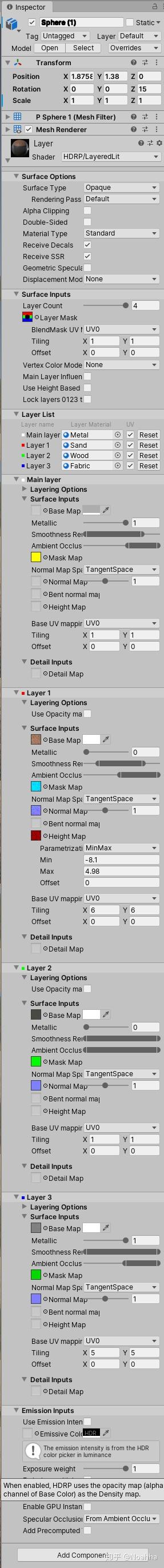 [HDRP] PBR Lit shader（一.基础用法篇） - 知乎