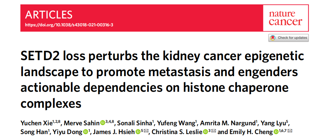 SETD2的缺失到底如何促进癌细胞的转移？ - 知乎