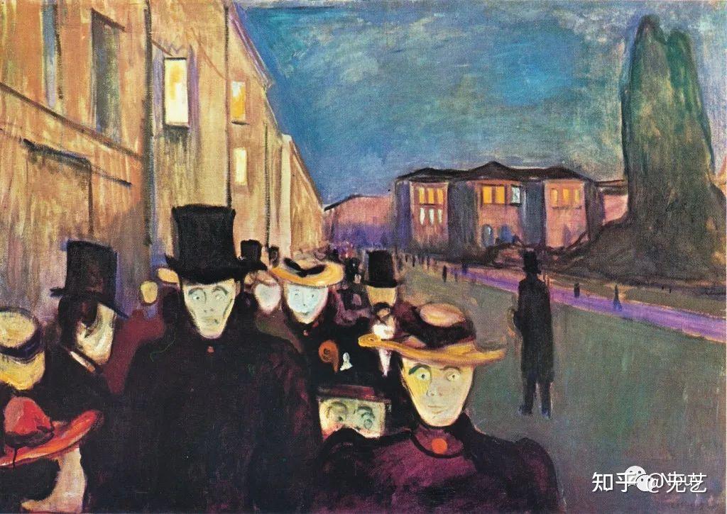 来自挪威的象征主义和表现主义艺术家——爱德华·蒙克作品赏析 - 知乎