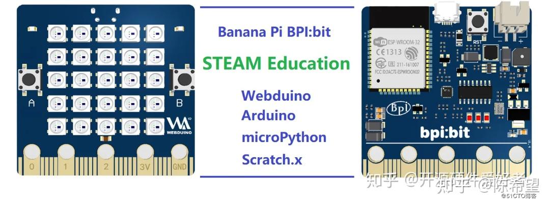 BPI:bit webduino和arduino STEAM教育开发板，比micro:bit强大 - 知乎