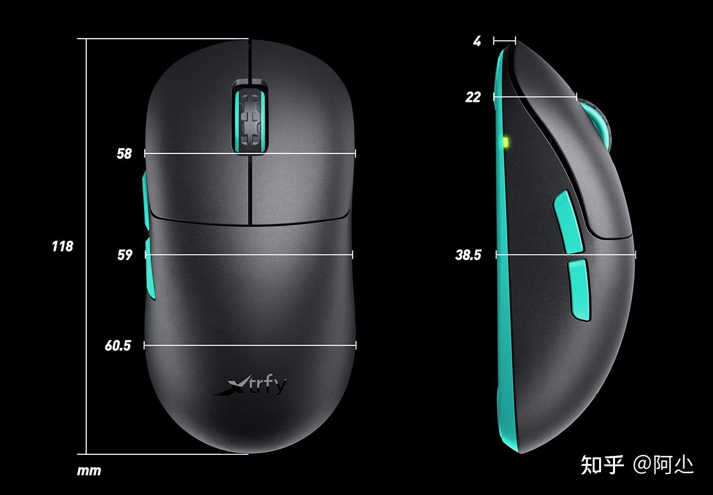 「Xtrfy M8w」GPW 的精致模仿者 - 知乎