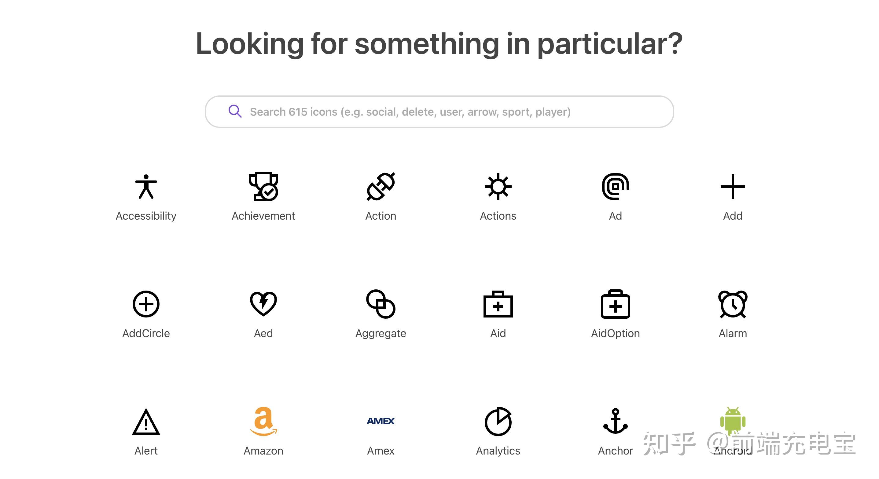 最佳 React 图标库推荐 - 知乎