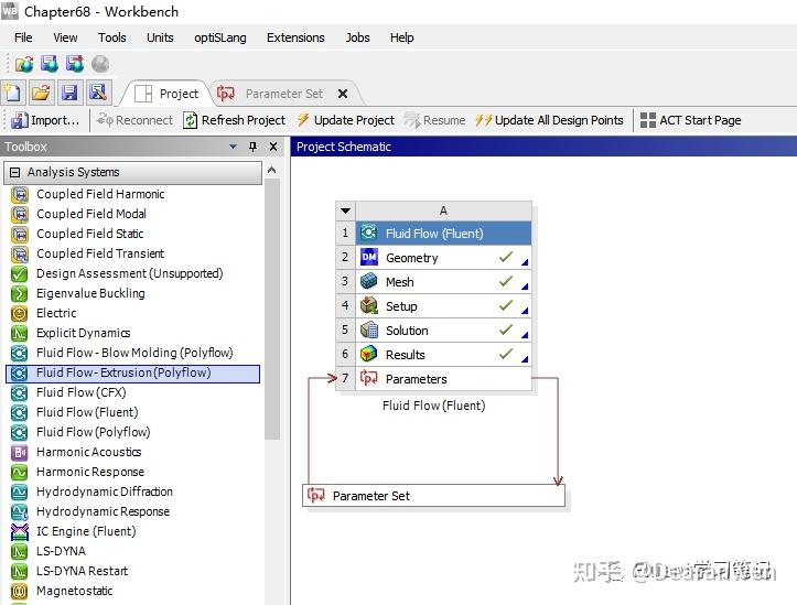 六十八、Fluent自动计算--Workbench参数化流程 - 知乎