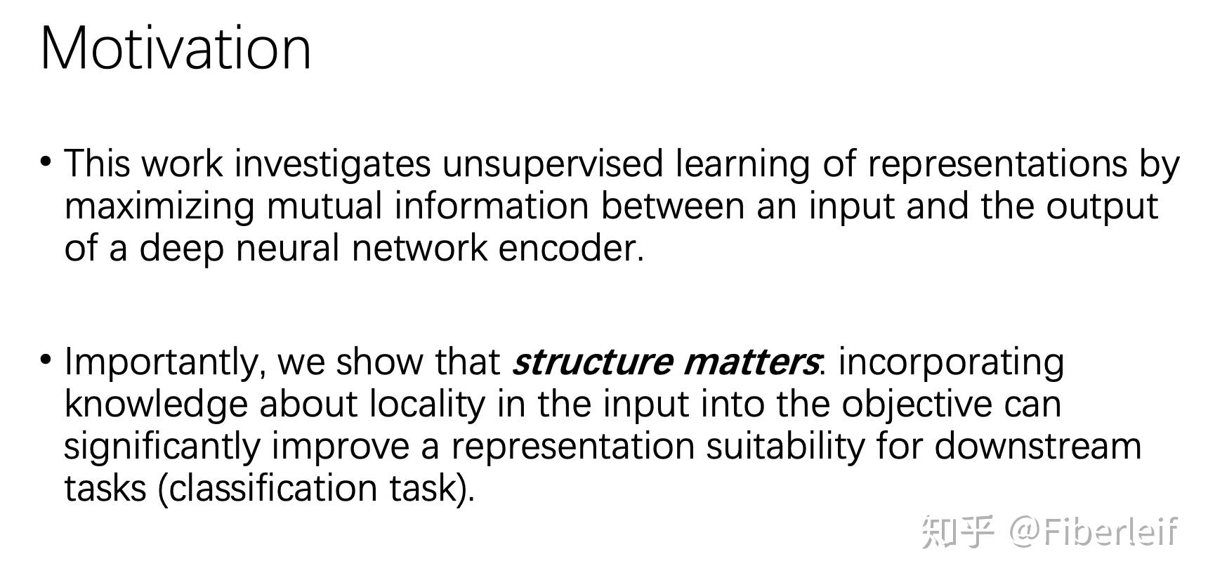 Mutual Information meets Representation Learning - 知乎