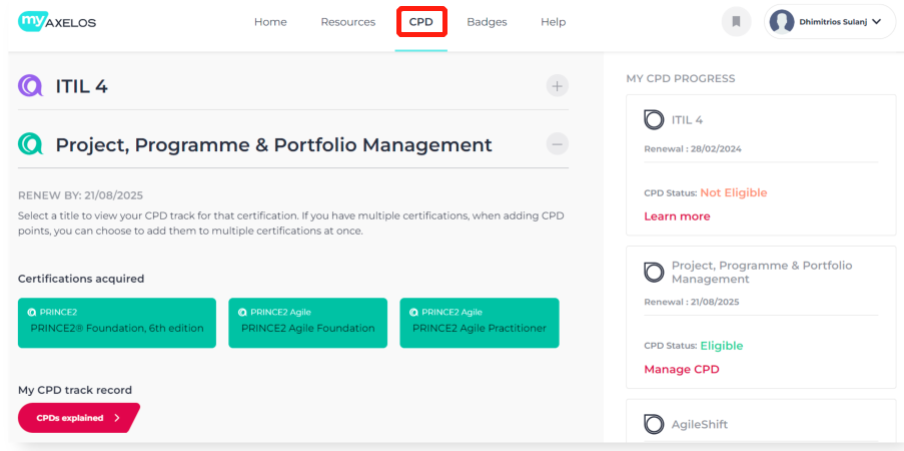 怎么给ITIL4、PRINCE2、MSP……续证？CPD积分路径更新证书指南 - 知乎