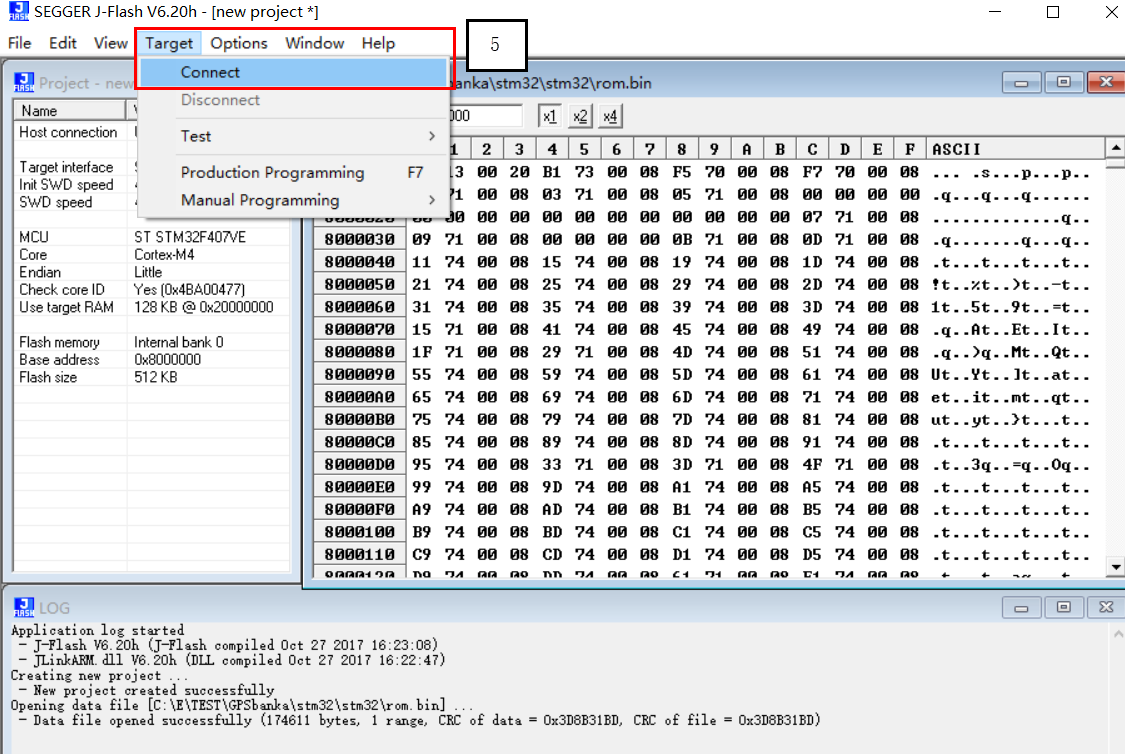 如何使用J-Flash刷写程序 - 知乎