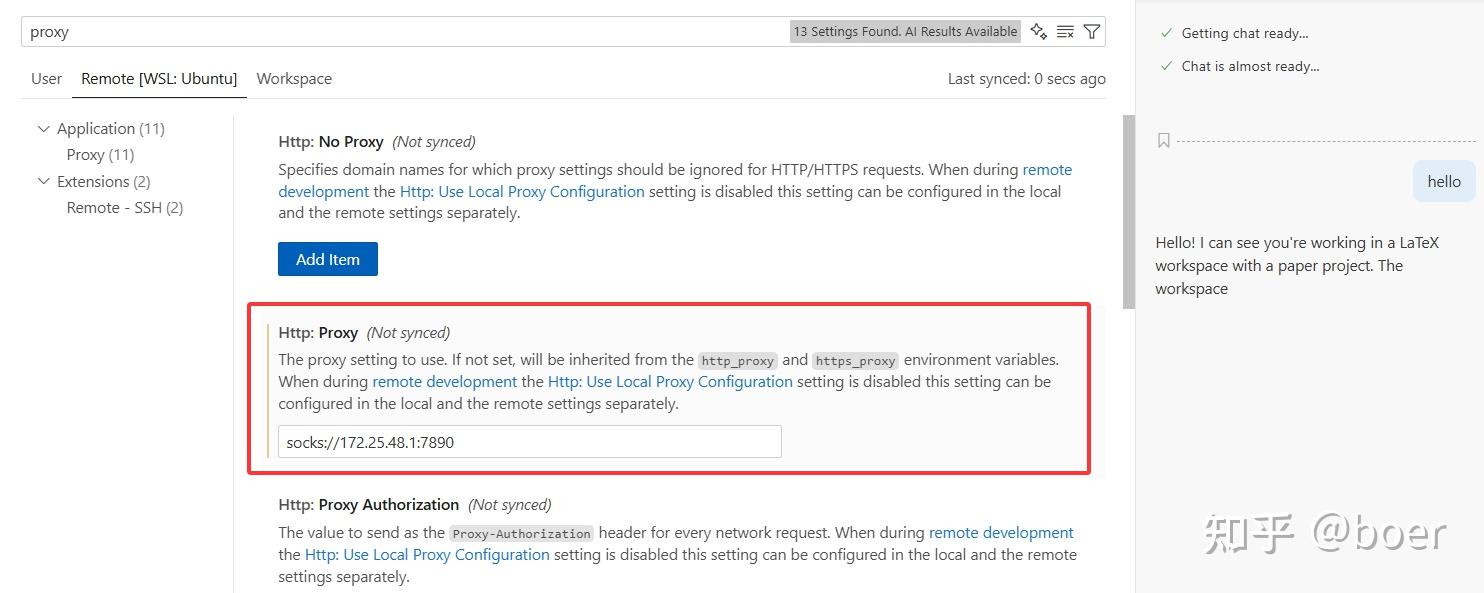 copilot 在 wsl 中无法工作——vscode remote develop 代理设置 - 知乎