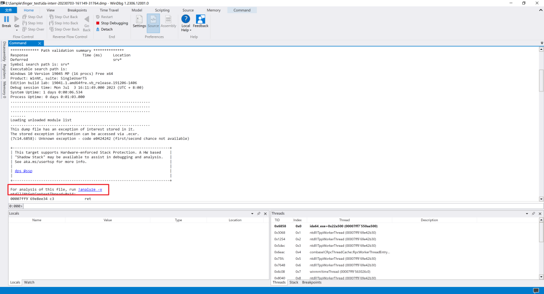 IDA故障参考 - 知乎