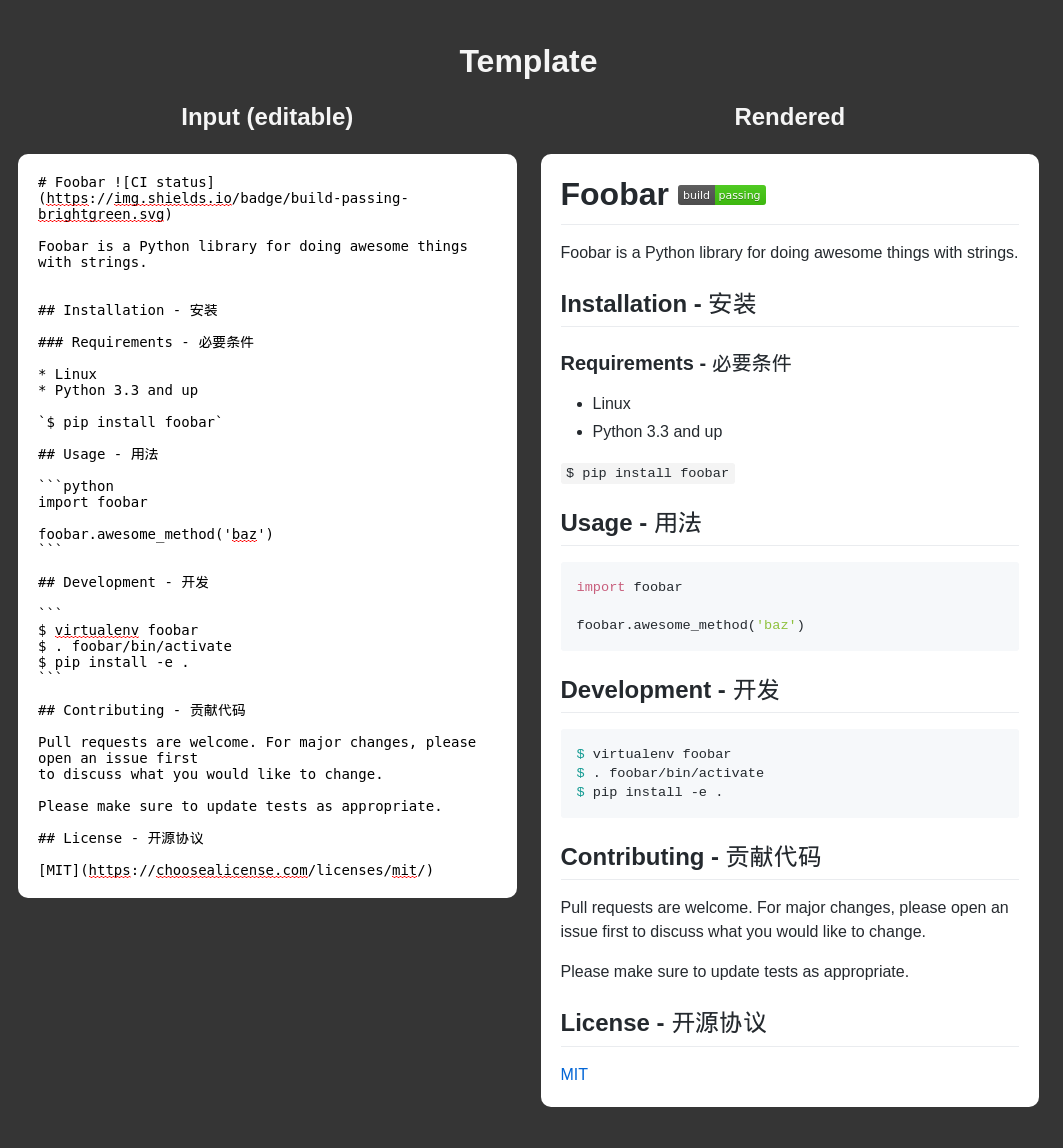一个好的 README 的些许建议 - 知乎