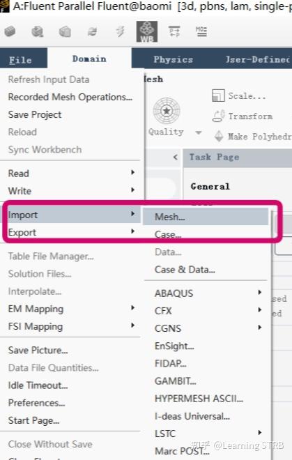 Hypermesh网格导出至Fluent - 知乎