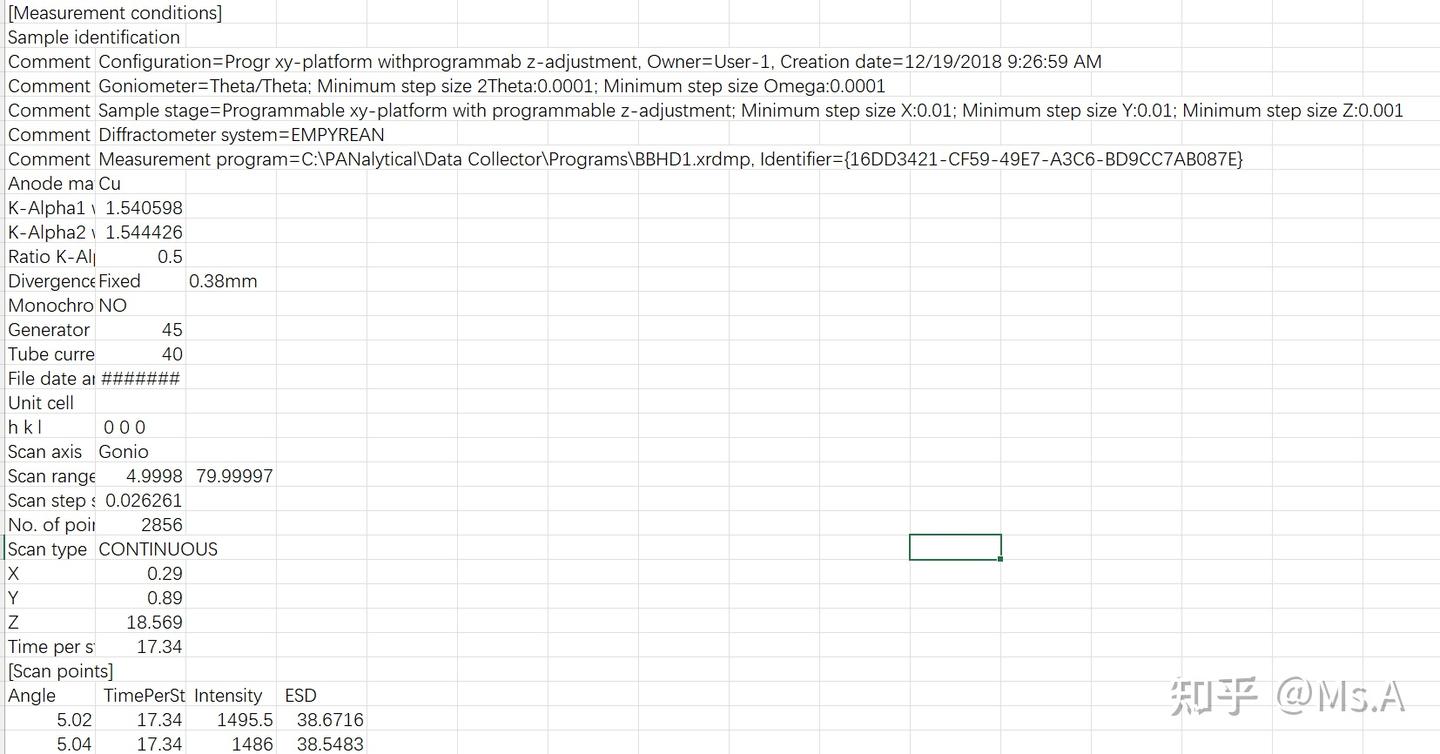 如何把.csv文件转化为.asc文件用于jade分析？ - 知乎