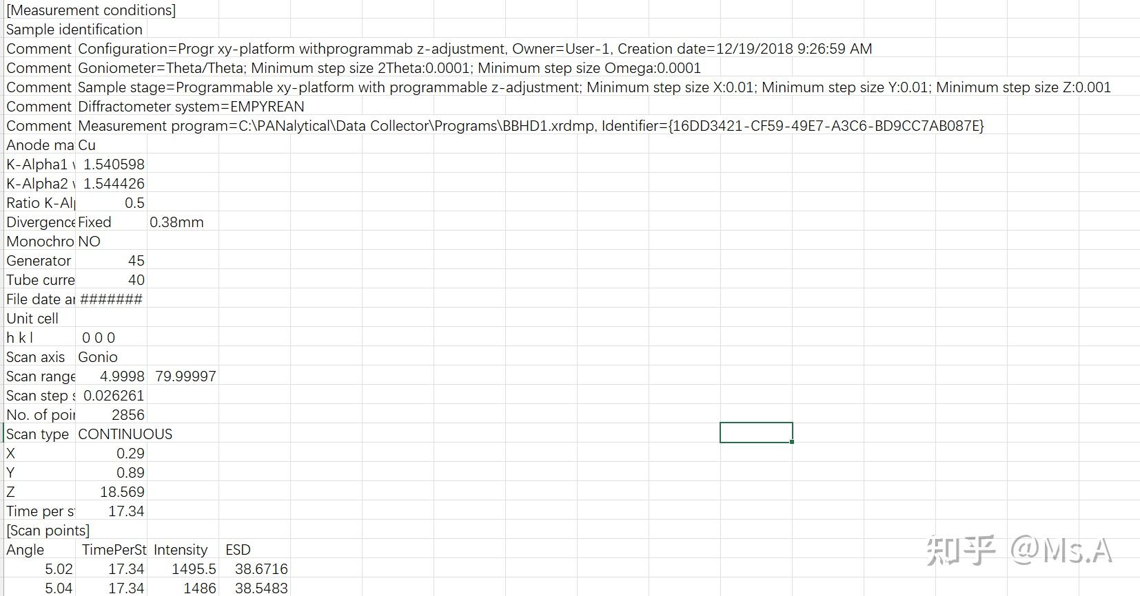 如何把.csv文件转化为.asc文件用于jade分析？ - 知乎