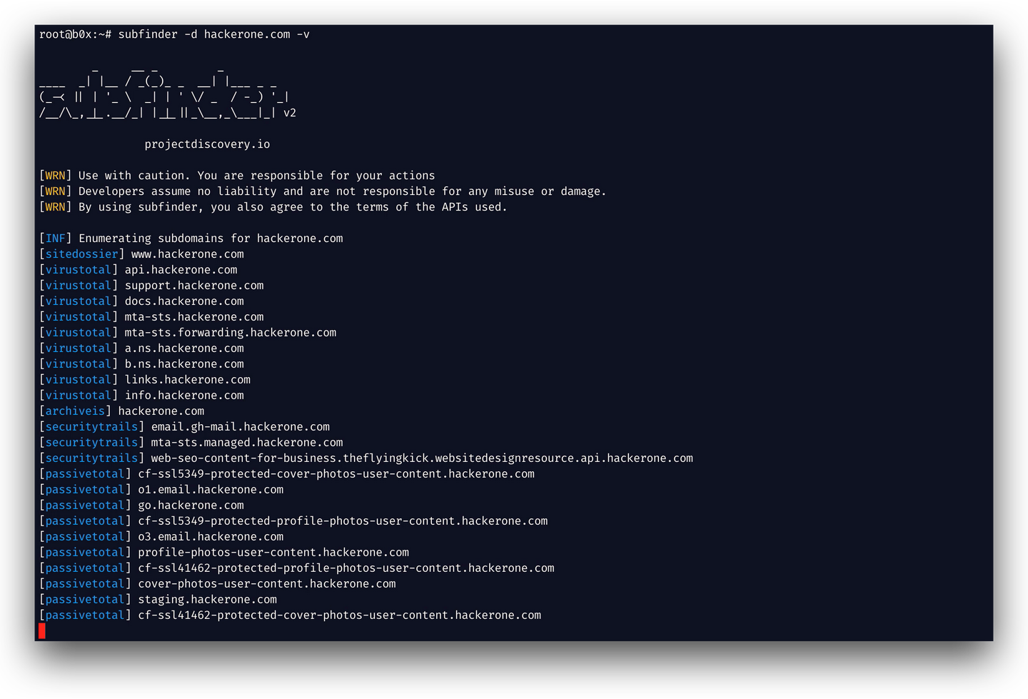 汇集七种API的子域发现工具：Subfinder - 知乎
