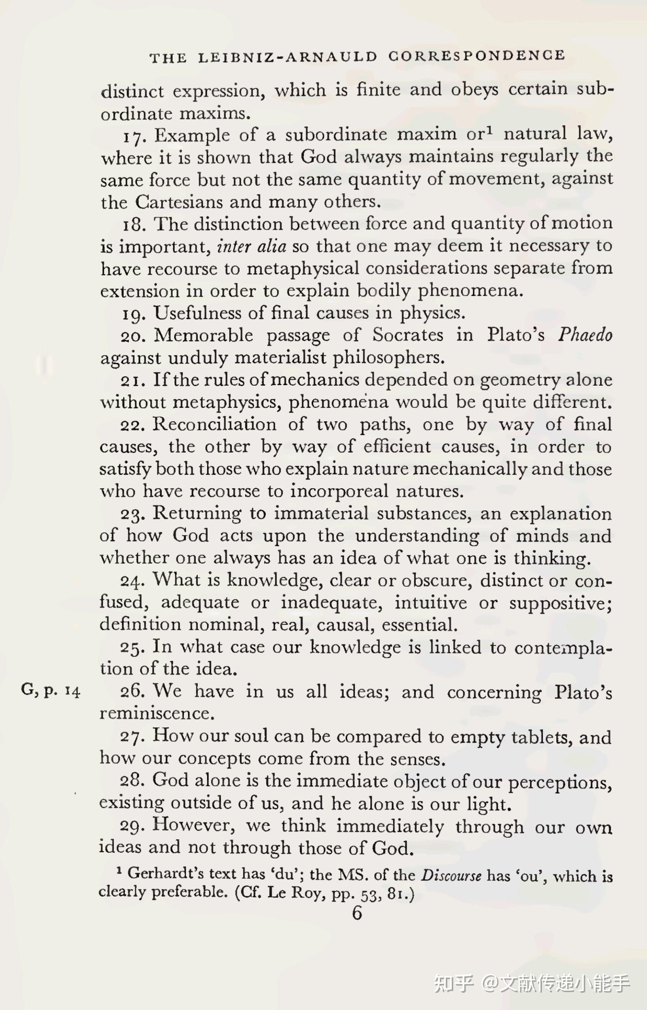 莱布尼茨和阿诺德的通信,英文版,The Leibniz-Arnauld corresponde - Leibniz, Gottfried ...