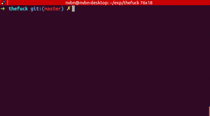 TheFuck—Python写的超实用命令纠正工具 - 知乎