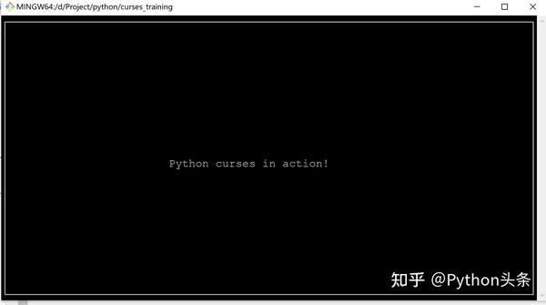 Python 文本终端 GUI 框架，太酷了 - 知乎