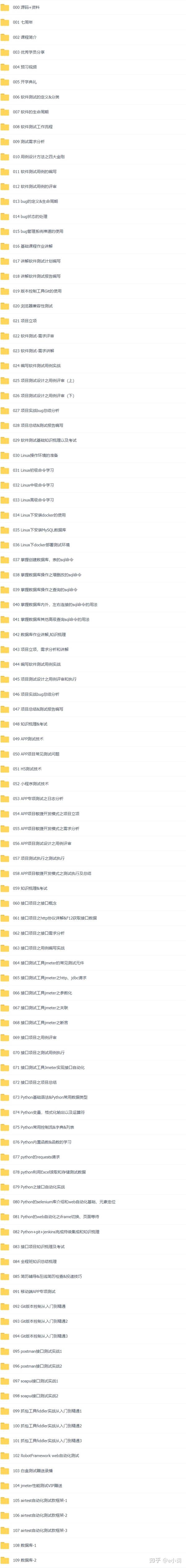 Python自动化测试框架实战视频教程下载 从设计到开发 接口测试全流程实战,积累项目经验 知乎 3961