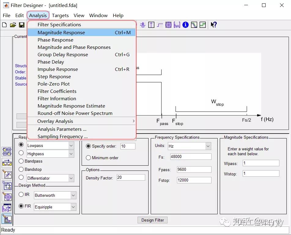 [控制相关] 滤波器2_使用fdatool以及建模设计 - 知乎