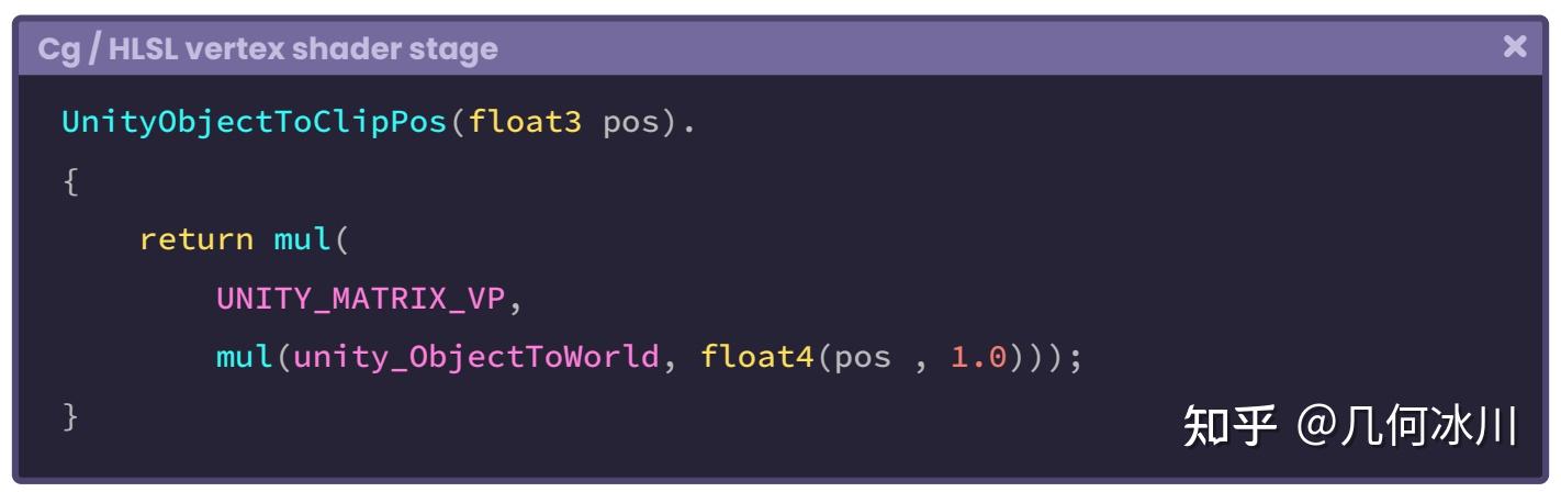 3.3.2 | Cg/HLSL顶点着色器 - 知乎