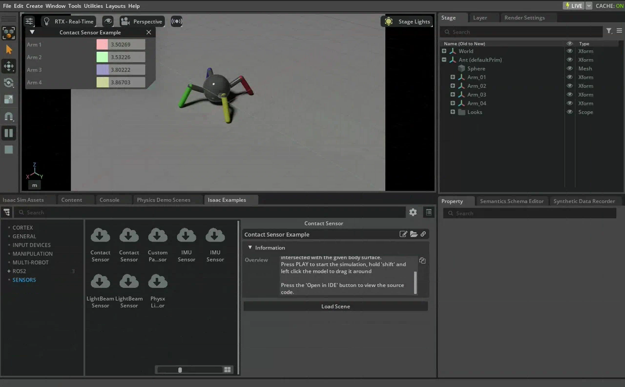 【Isaac Sim 5.0.0】Robot and Sensor Simu～n - Sensors - Phy～-Based Sensors - Contact Sensor - 知乎