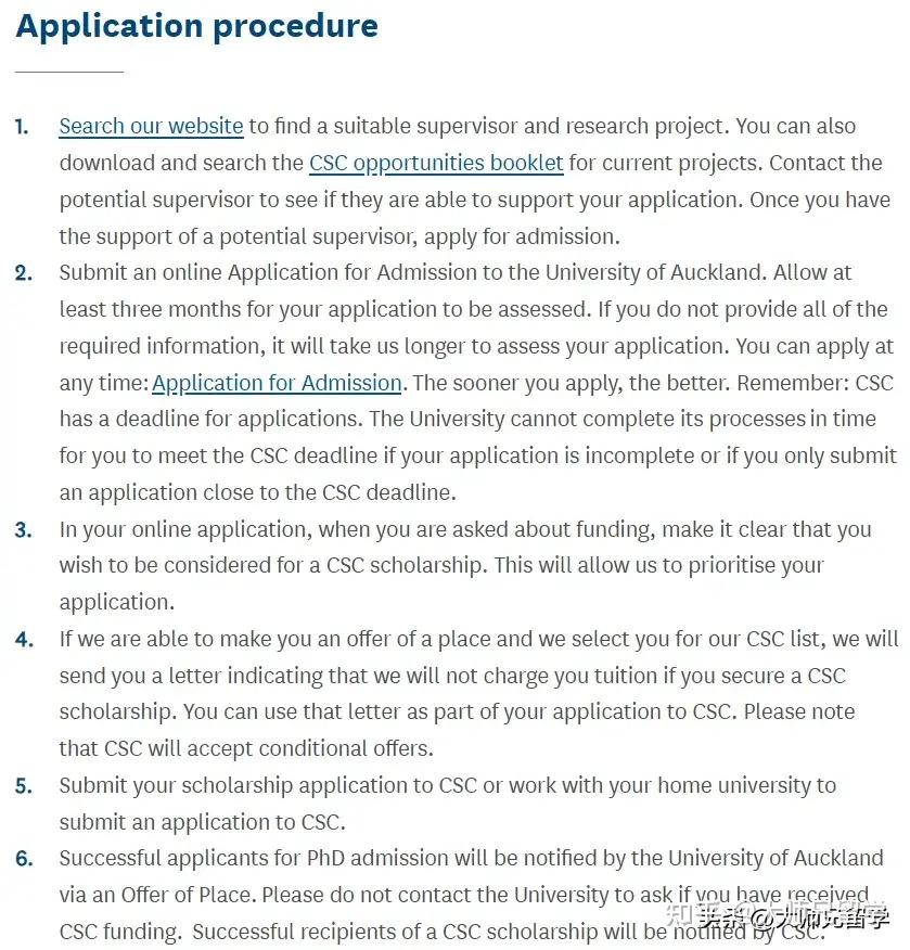 奥克兰大学25Fall博士CSC奖学金和本地奖学金已开放申请，内附中国国家留学基金委联合奖学金PDF文件！ - 知乎