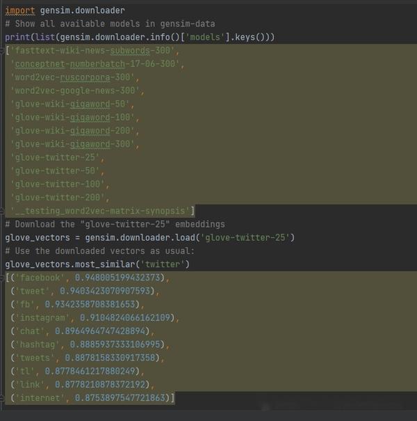 gensim: word2vec实战详解 - 知乎