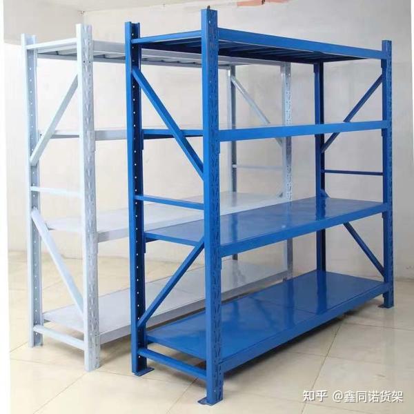 4层白色蓝色200公斤承载的轻型层板货架如何选择，南京货架厂告诉您 - 知乎