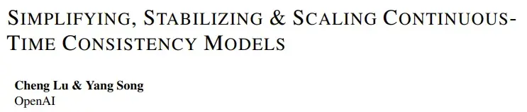 OpenAI攻克扩散模型短板，清华校友路橙、宋飏合作最新论文 - 知乎