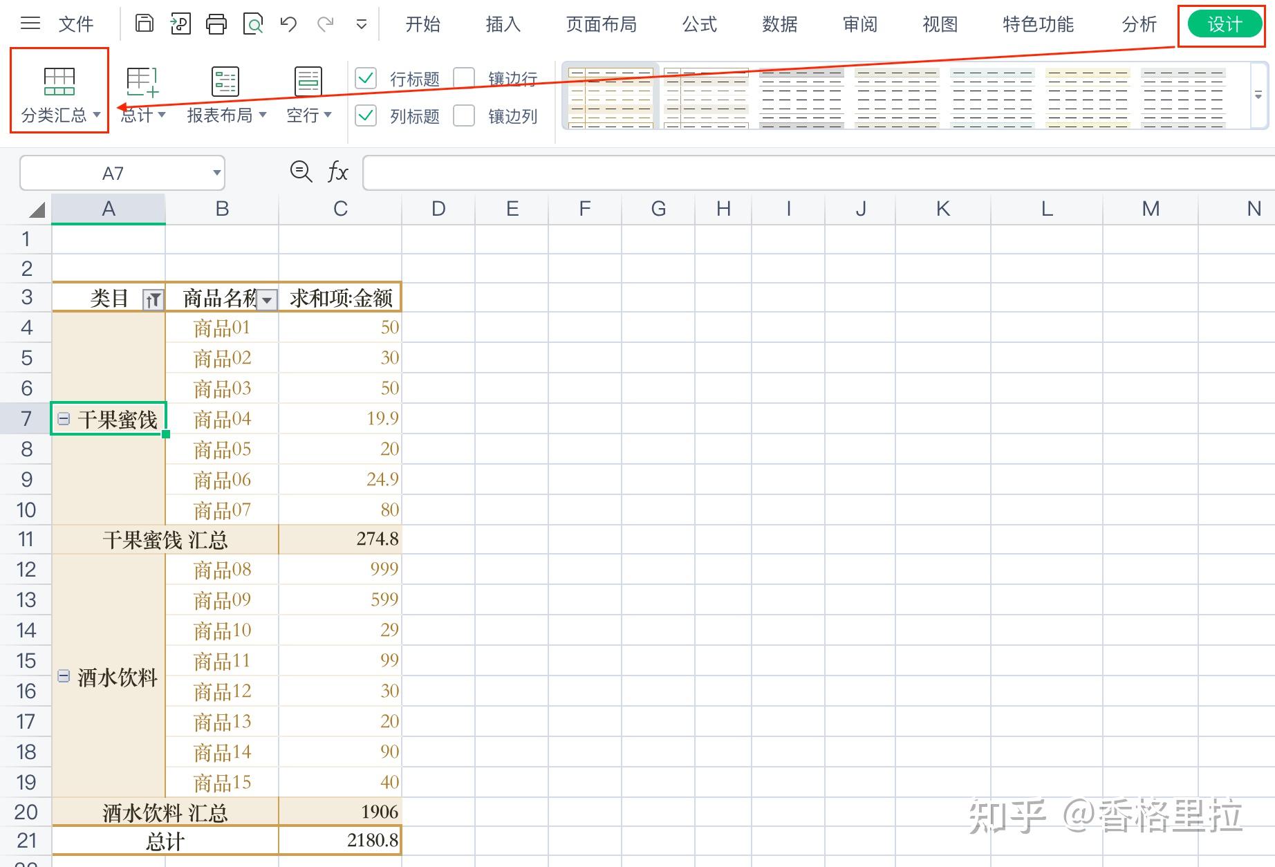 Excel数据透视表与数据透视图的超详细教程! 知乎 5720