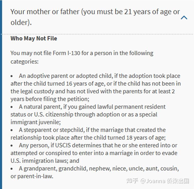 还在读书的美国公民，可以为父母递交IR5移民申请吗? - 知乎