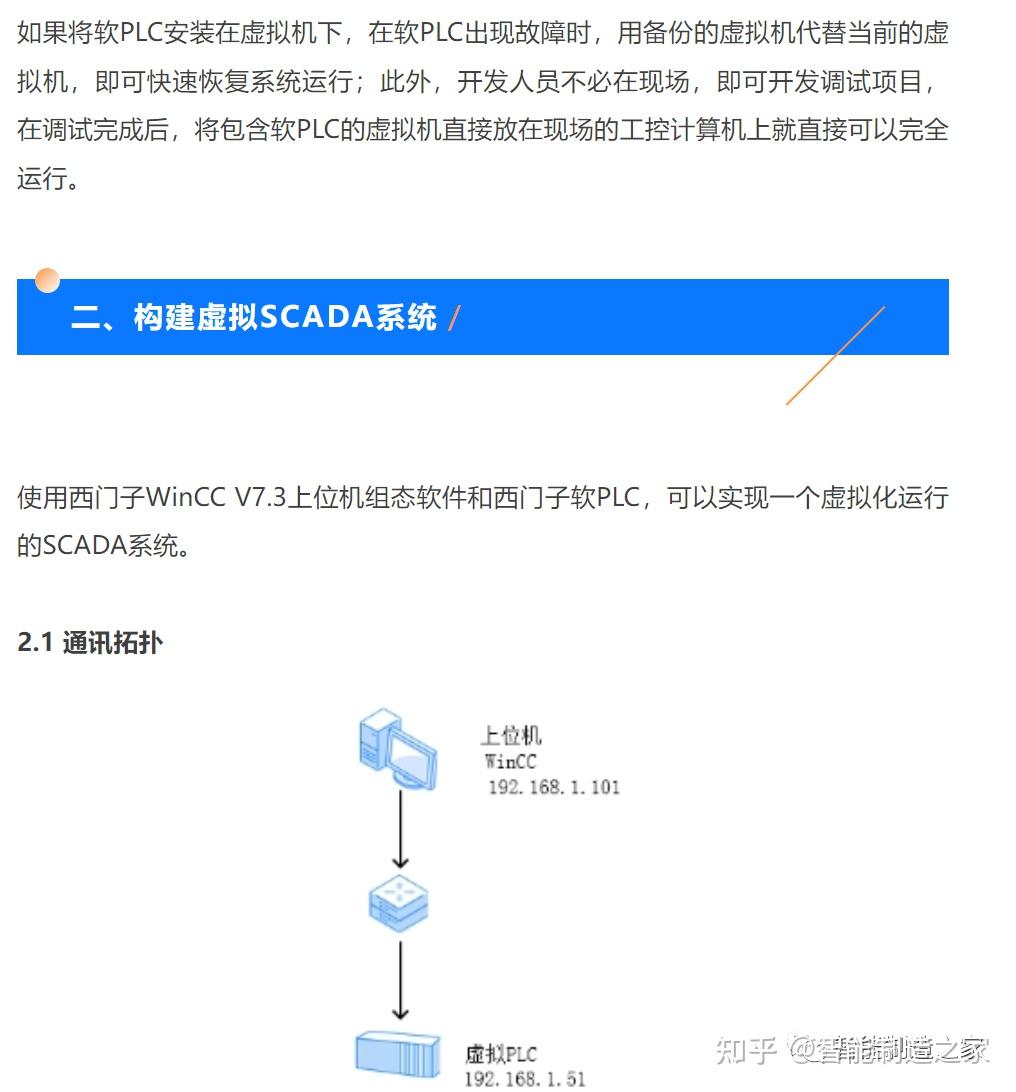 基于西门子软PLC的虚拟SCADA工控系统搭建及S7协议解析 - 知乎