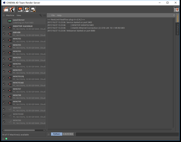关于C4D Team Render团队渲染搭建教程 - 知乎