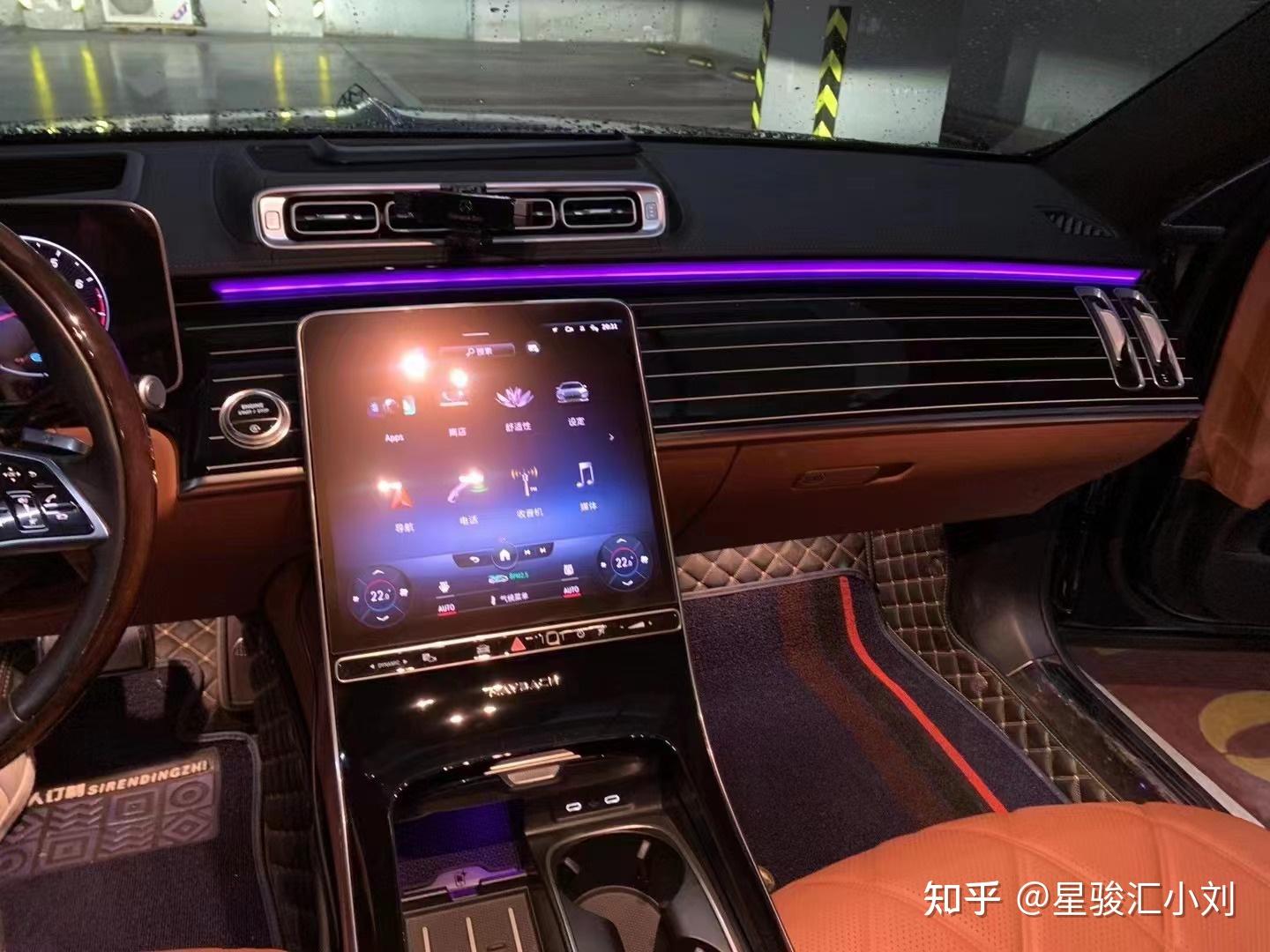 23款迈巴赫S480更换S680原厂前镀铬格栅+原厂主动式氛围灯 - 知乎