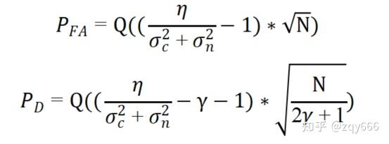 雷达-能量检测器(含发现概率和虚警概率推导) - 知乎