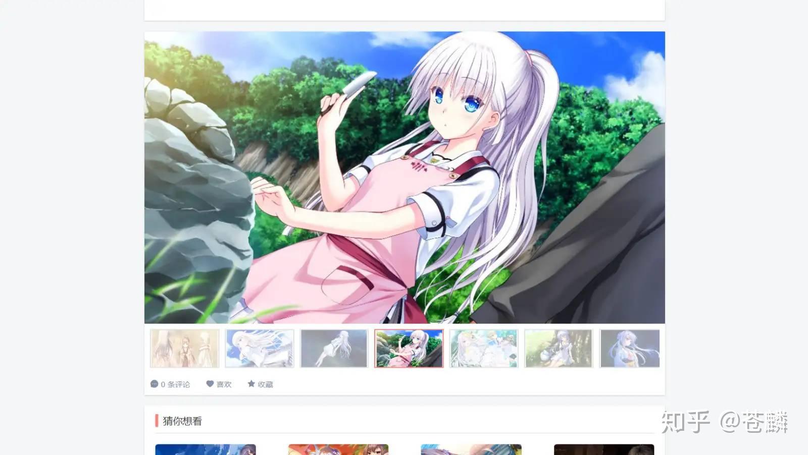 说粗来你可能不信， 我手撸了一个Galgame图片分享平台， 说说起因&感想 - 知乎