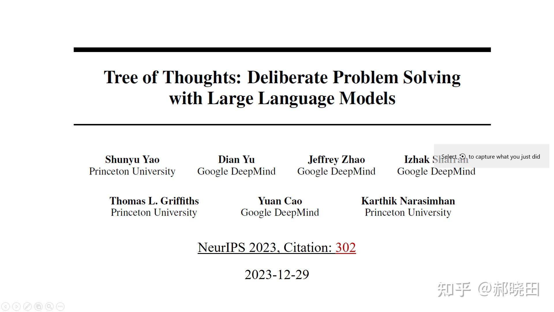 【LLM】Tree of Thought (ToT) - 知乎