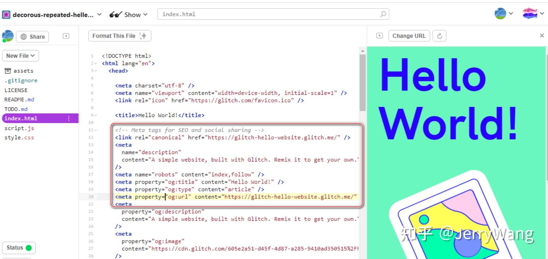 web 应用在线编辑器 glitch 简介 - 知乎