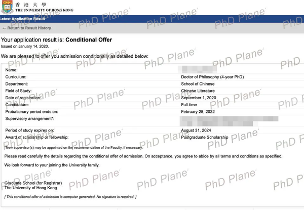 案例经验分享丨港大全奖PhD offer VS 麦考瑞大学CSC提名 - 知乎