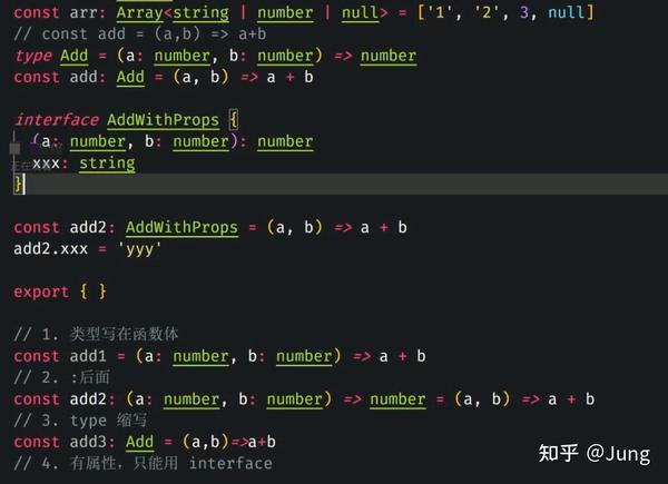 Typescript类型 - 知乎