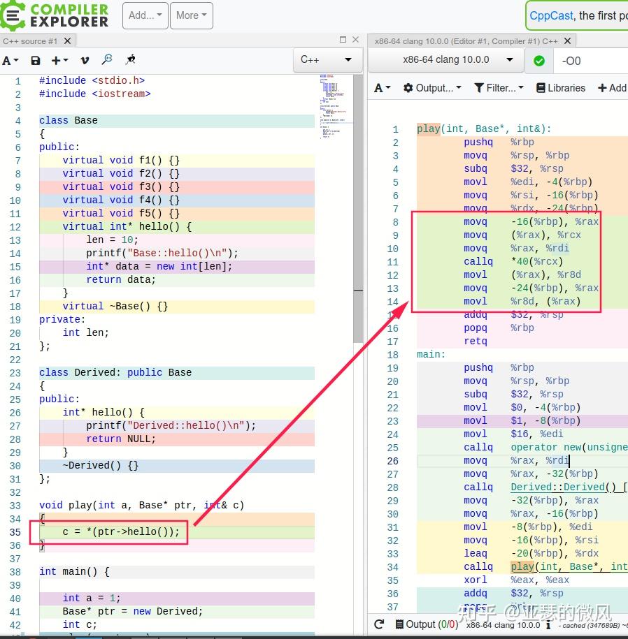 使用 gdb/lldb 调试虚函数导致的段错误 - 知乎