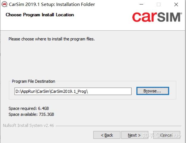 CarSim2019.1安装 - 知乎
