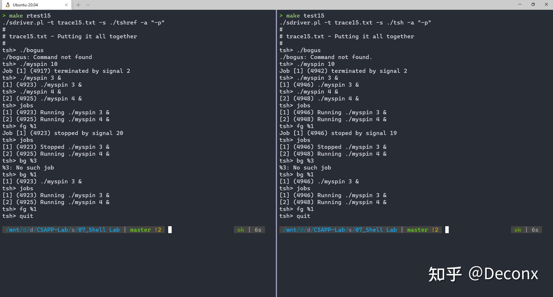CSAPP | Lab7-Shell Lab 深入解析 - 知乎