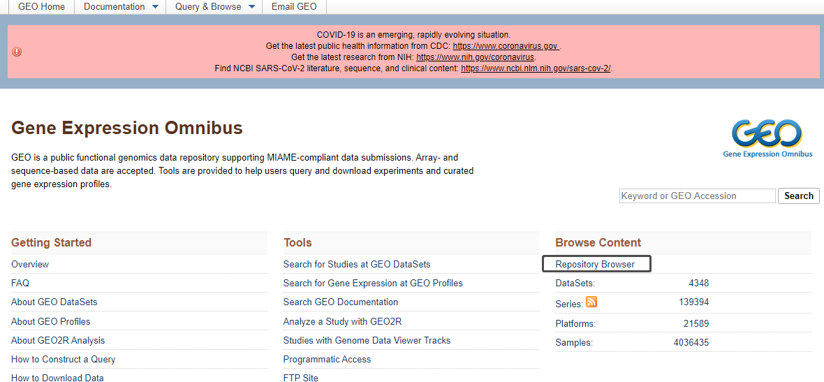 GEO（Gene Expression Omnibus）：高通量基因表达数据库 - 知乎
