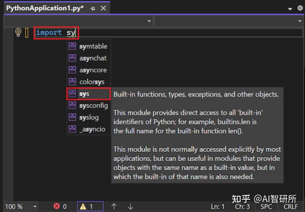 在Visual Studio中使用Python - 知乎