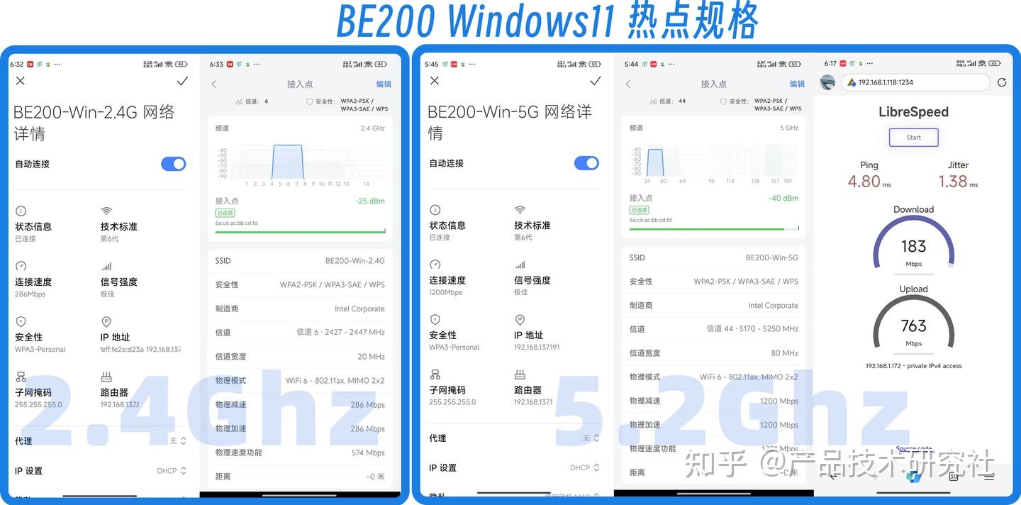 真能上6G？英特尔BE200/BE201 WIFI7无线网卡评测 - 知乎