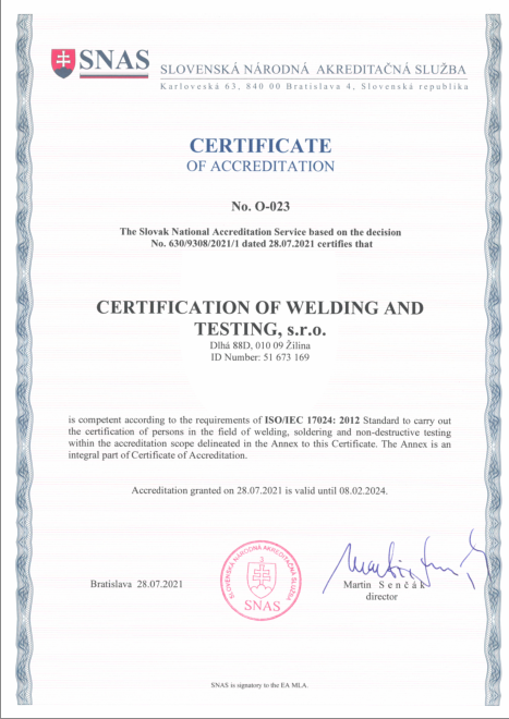 无损检测CWT颁发欧标ENISO9712证书被国家CNAS认可！ - 知乎